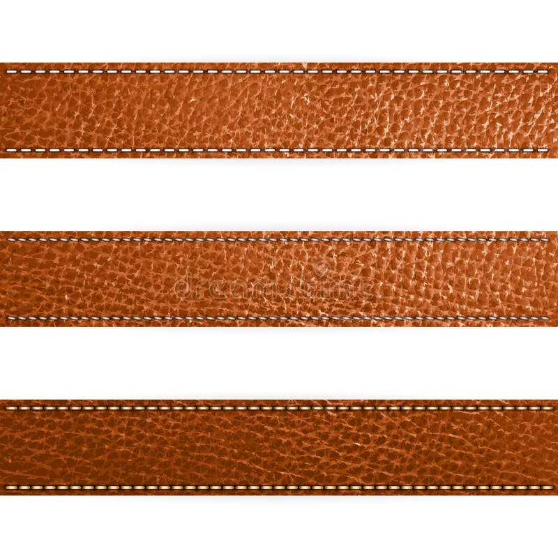 Vector Leather Brown Color Design Template Stock Vector - Illustration ...