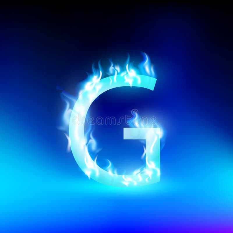 Vector letter stock vector. Illustration of ignite, flammable - 50783451