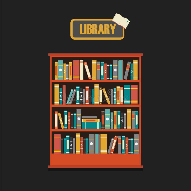 Library Book Stock Illustrations – 196,297 Library Book Stock ...