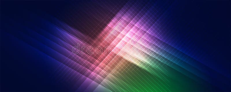 Vector Light Abstract Technology Background for Web Design Stock Vector ...