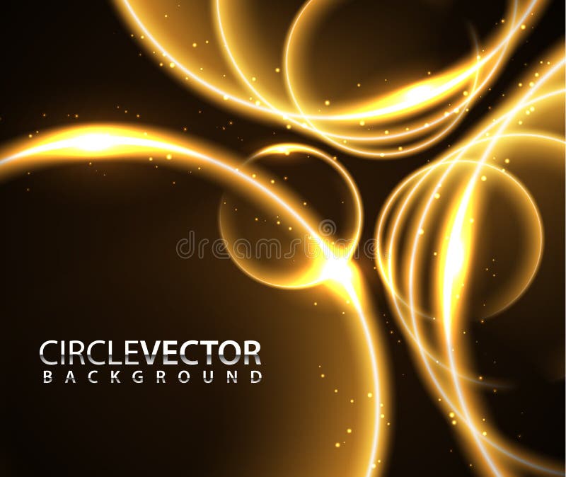 Circular lens flare. stock vector. Illustration of motion - 119780990