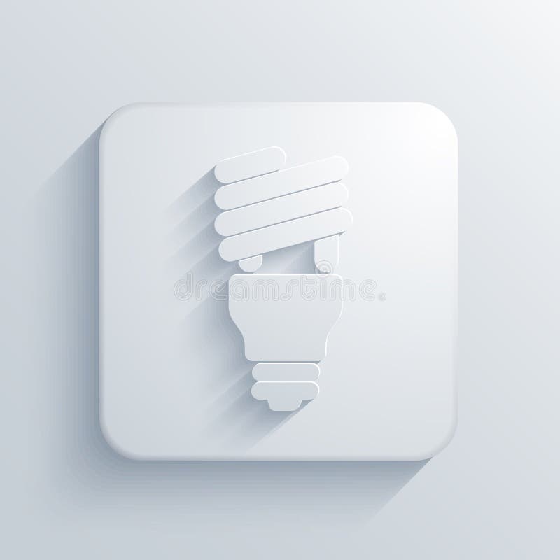 Vector Light Square Icon. Eps10 Stock Vector - Illustration of ...