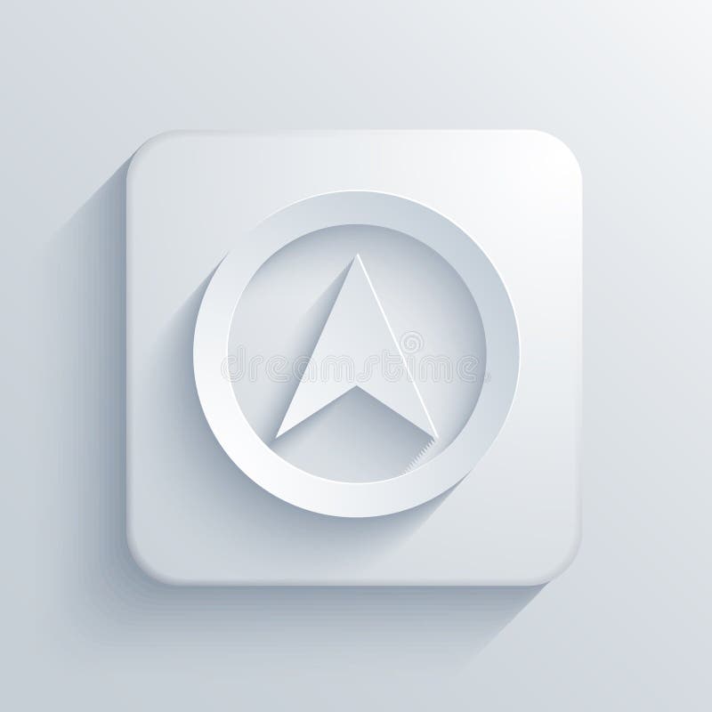 Vector Light Square Icon. Eps10 Stock Vector - Illustration of icons ...