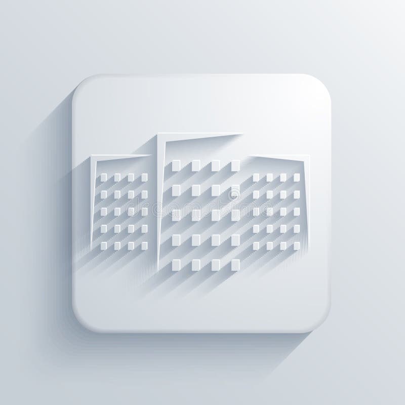 Vector Light Square Icon. Eps10 Stock Vector - Illustration of element ...