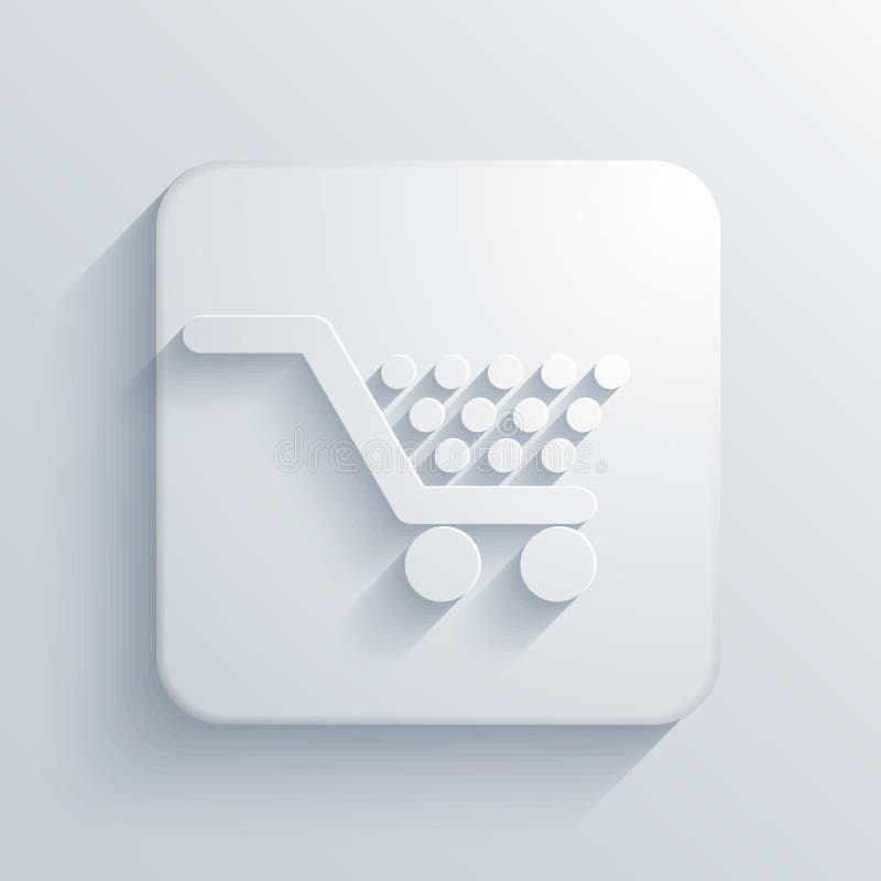 Vector Light Square Icon. Eps10 Stock Vector - Illustration of icon ...