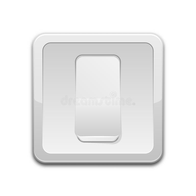 Vector light switch icon stock vector. Illustration of energy - 233771193