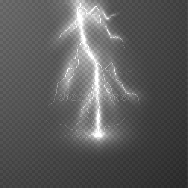 Vector Lightning Effect Background. EPS10 Stock Vector - Illustration ...