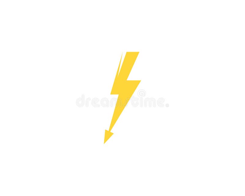 Vector - Vector Lightning Icon Stock Illustration - Illustration of ...