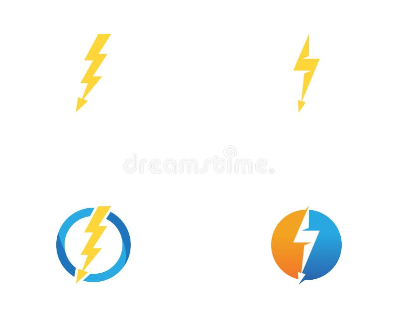 Vector - Vector Lightning Icon Stock Vector - Illustration of design ...