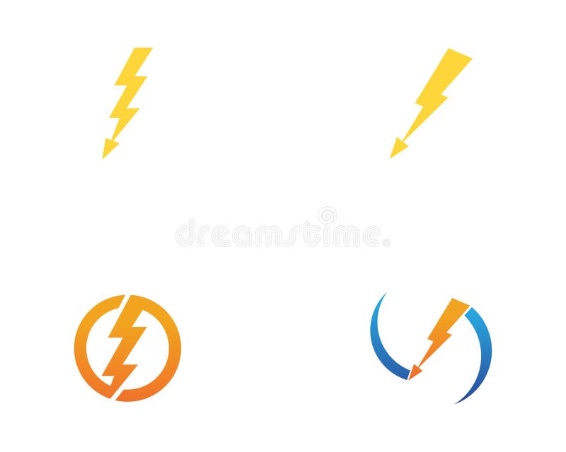 Vector - Vector Lightning Icon Stock Vector - Illustration of bolt ...