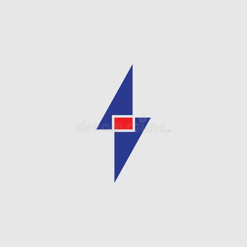 Vector Lightning Logo Icon. Simple Illustration of the Lightning Logo ...
