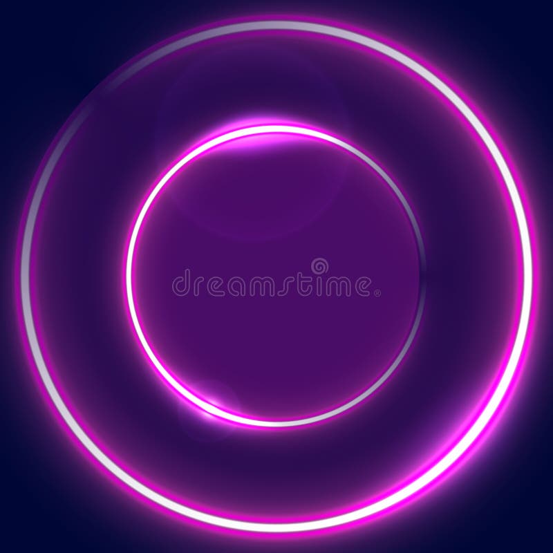 Vector Lights, Glowing Effects, Shining Neon Elements Stock Vector ...