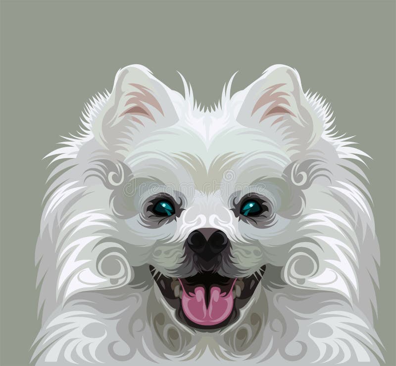 Vector lindo del perro ilustración del vector. Ilustración de colorido ...