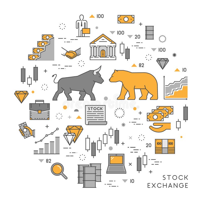 Commodity Exchange Game Black Icon Concept. Commodity Exchange Game ...