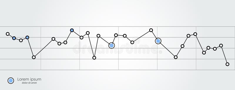 Business Graph, Chart. Moving Up the Scores. Downward Movement Stock ...