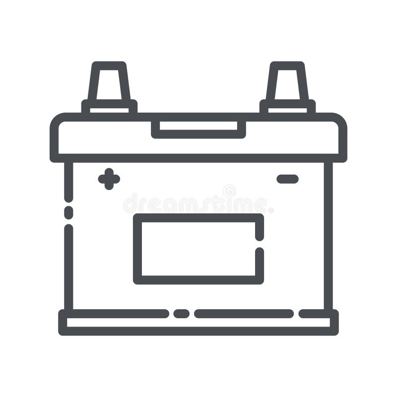 Vector Line Icon of a Bull Head Side View Isolated Stock Vector ...