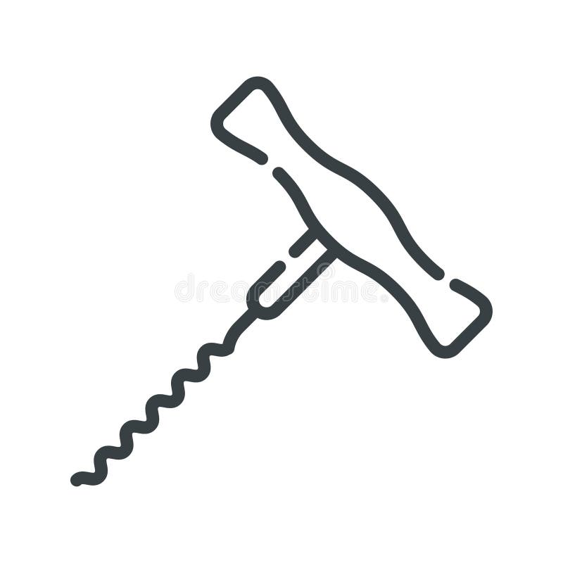 Transparent Corkscrew Stock Illustrations – 652 Transparent Corkscrew ...