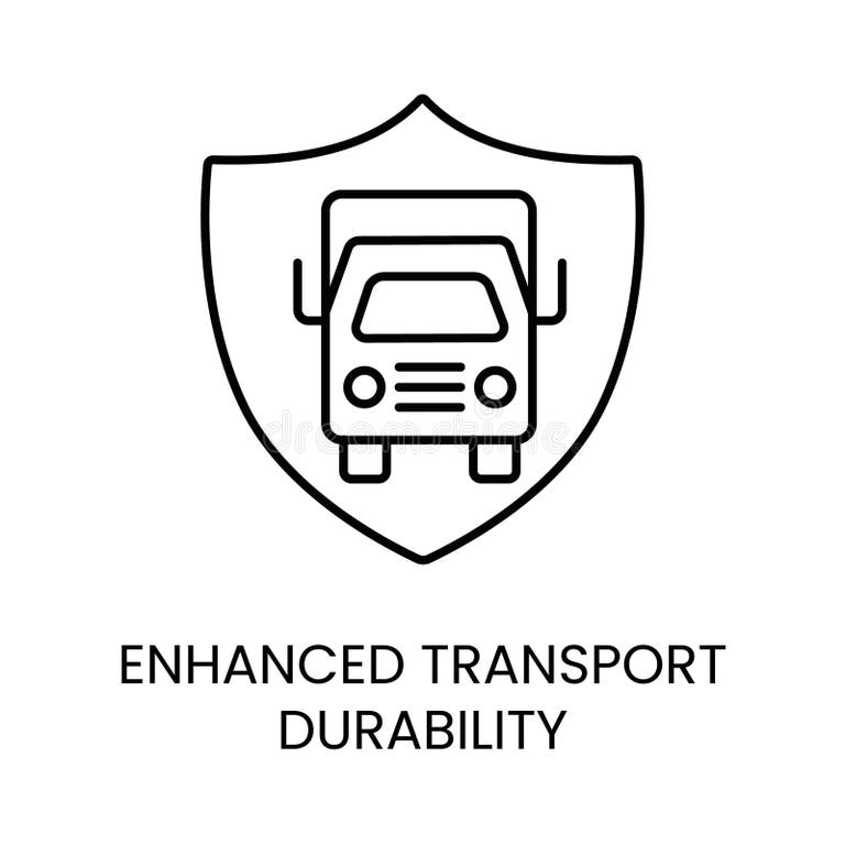 Vector Line Icon Improved Transport Resistance with Editable Stroke ...