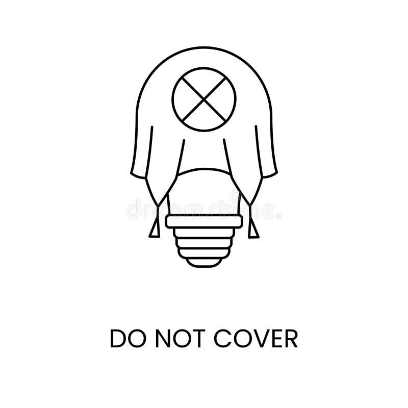 Do Not Cover Icon Stock Illustrations – 200 Do Not Cover Icon Stock ...