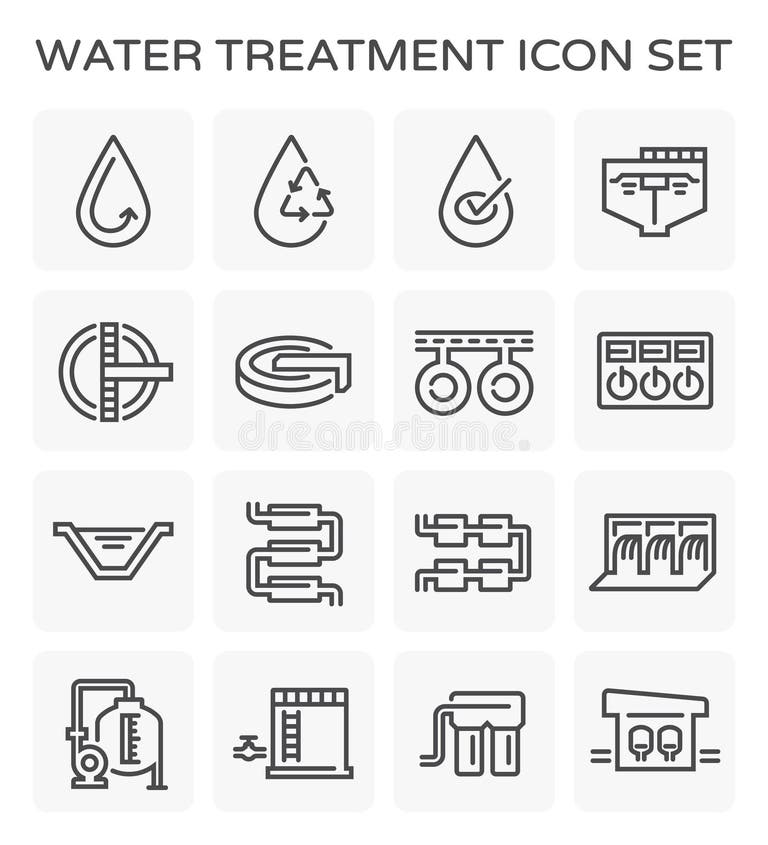 Wastewater Treatment Icon Stock Illustrations – 1,638 Wastewater ...