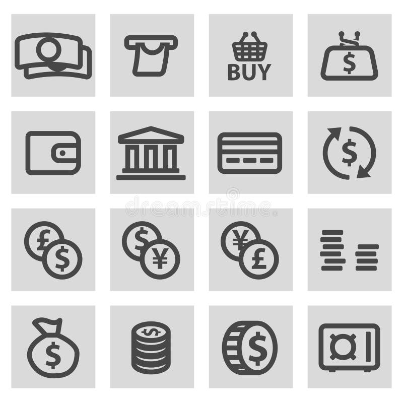Vector Set of Money Icons. Vector Illustration Stock Illustration ...