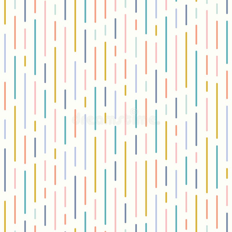 Vector Line Pattern Background Design in Pretty Soft Colours. Stock ...