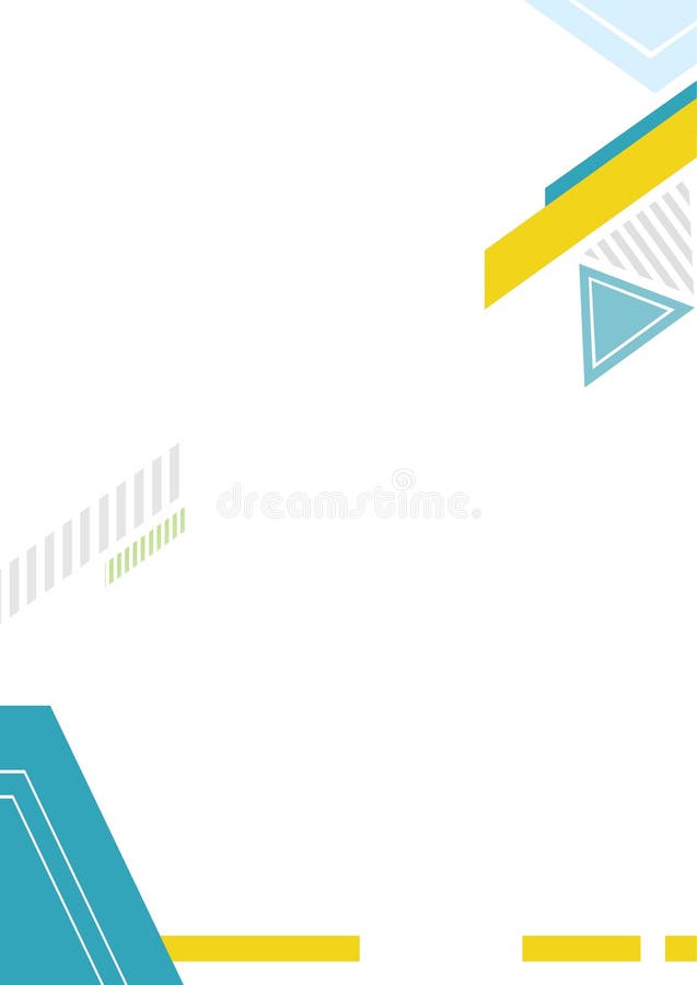 Vector Line Triangle Background Template Stock Vector - Illustration of ...