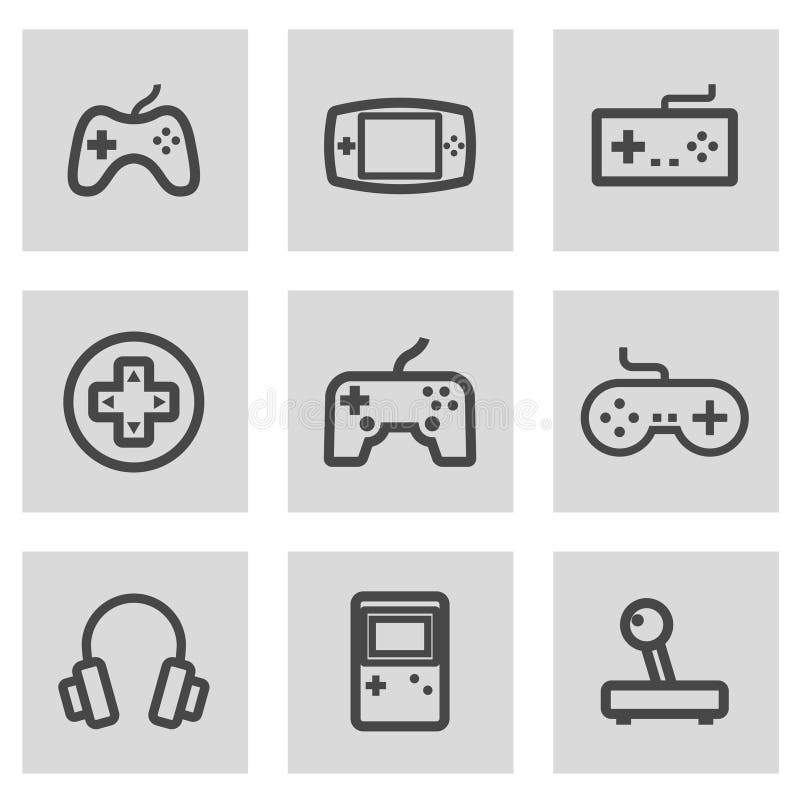 Video Game Logo Design Concept. Joystick Logo Design. Game Pad Icon ...