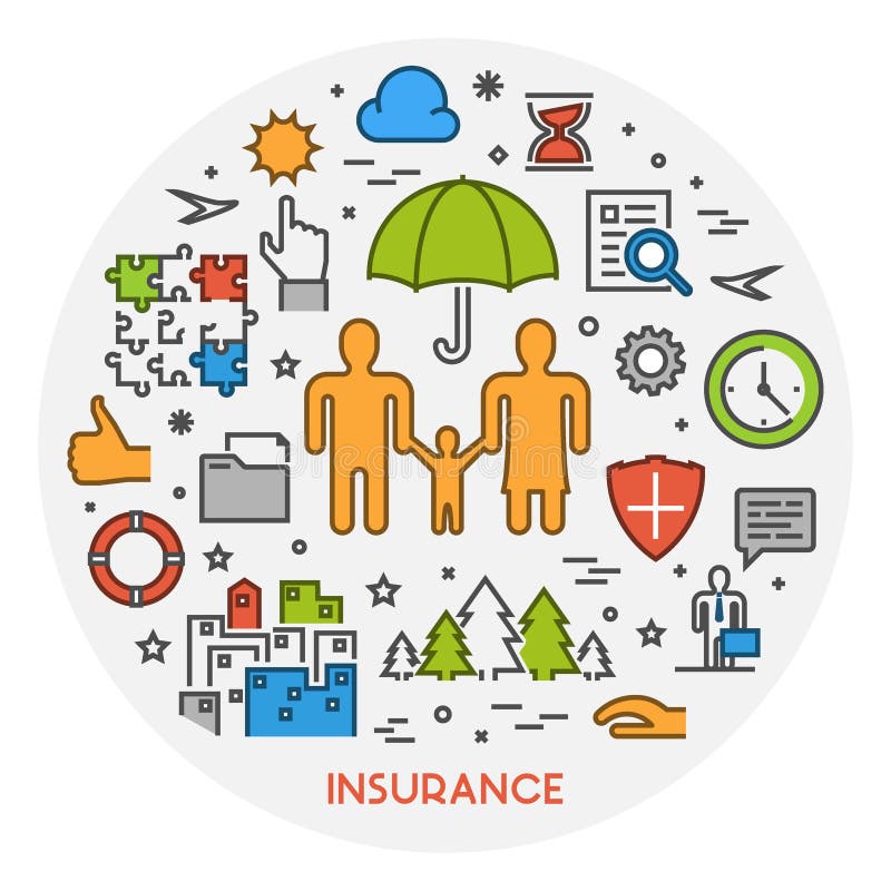 Concept of life insurance stock photo. Image of girl - 40880418