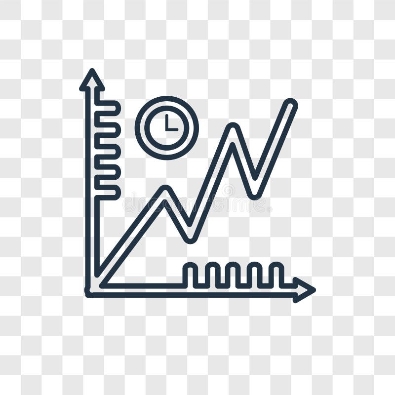 Vector Linear Icon Isolated on Transparent Background, Transpa Stock ...