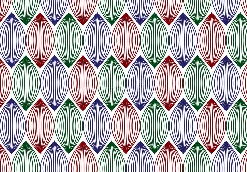 Vector Linear Pattern. Abstract Stylish Background with Stylized Stock ...