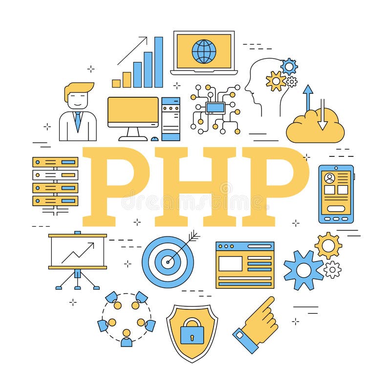 Php Hypertext Stock Illustrations 244 Php Hypertext Stock