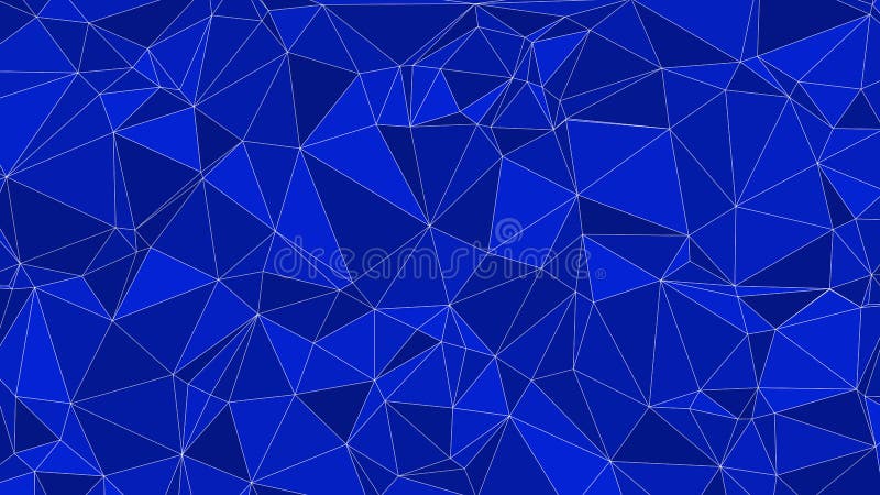 Vector Lines Abstract Pattern Connected Triangles Shapes Stock Vector ...