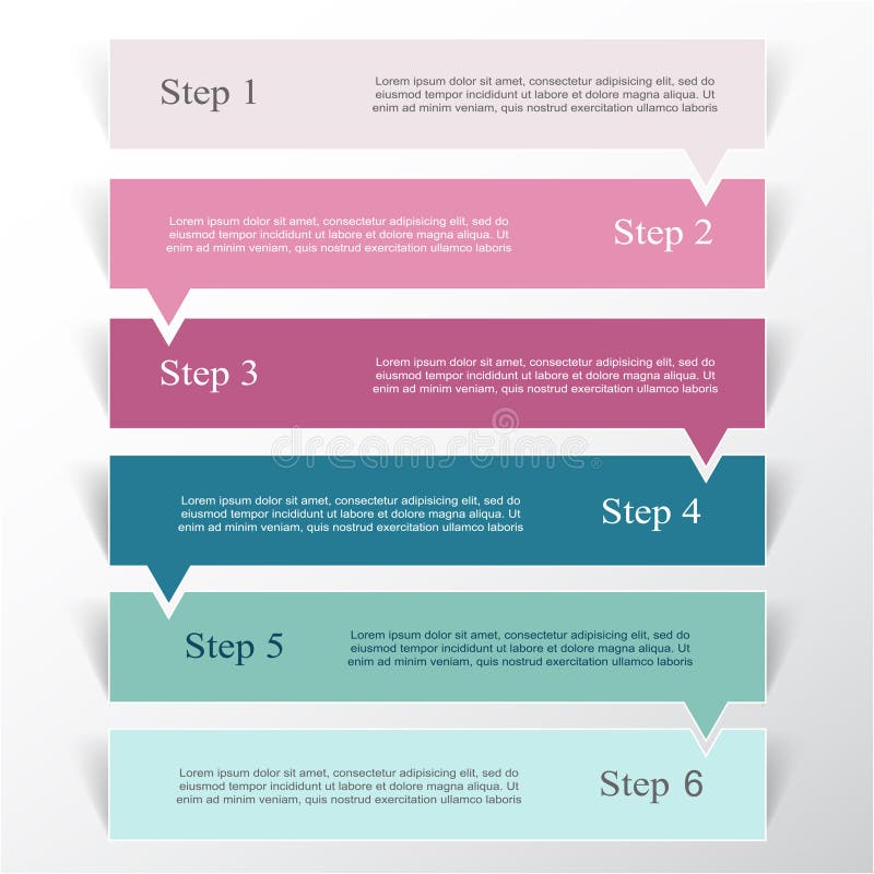 Vector lines infographic. stock vector. Illustration of commercial ...