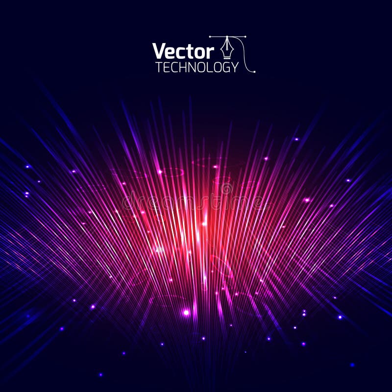 Vector lines equalizer 3D stock vector. Illustration of abstract - 63544606