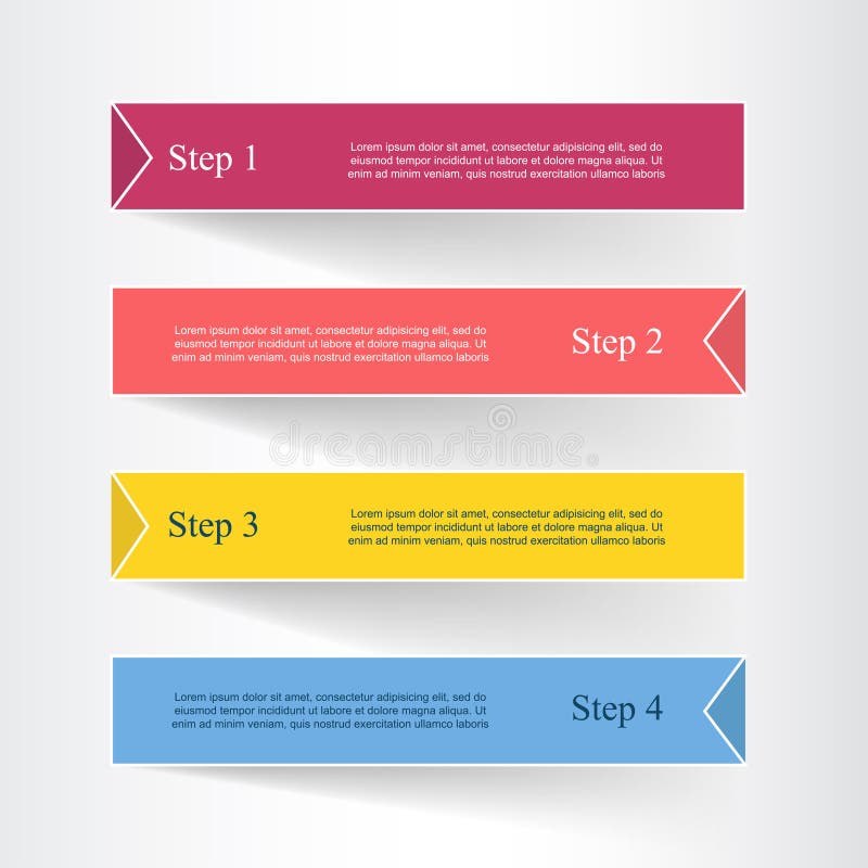 Vector lines infographic stock vector. Illustration of arrows - 334275510