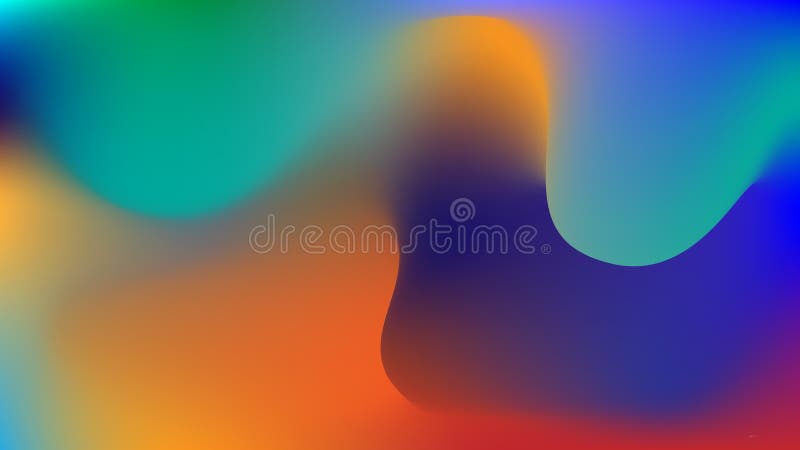 Vector Liquid Gradient Abstract Background, Vibrant Banner Design ...