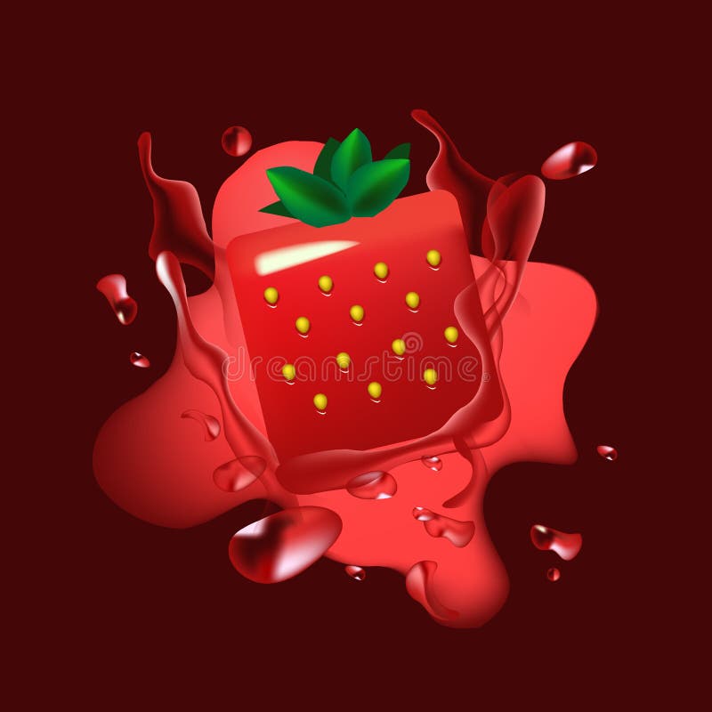 Rectangle Strawberry Stock Illustrations – 1,018 Rectangle Strawberry ...