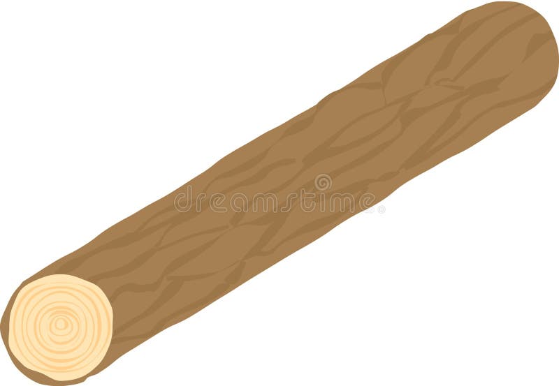 Vector Log. Wooden cross stock vector. Illustration of vector - 17955966