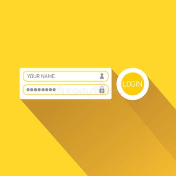 Login Template Stock Illustrations – 18,565 Login Template Stock ...