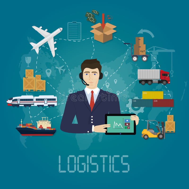 Logistics Manager Stock Illustrations – 2,258 Logistics Manager Stock ...