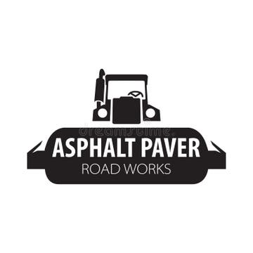 Asphalt Paver Logo Stock Illustrations – 132 Asphalt Paver Logo Stock ...