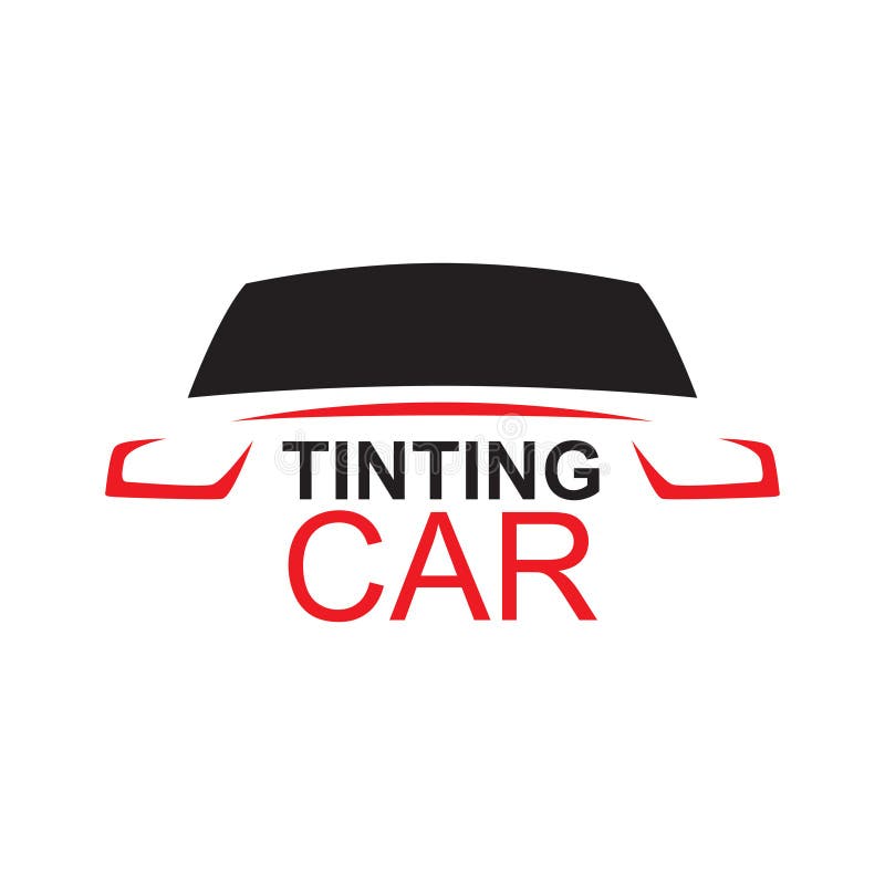 Vector Logo of the Car Tinting Service Stock Vector - Illustration of ...