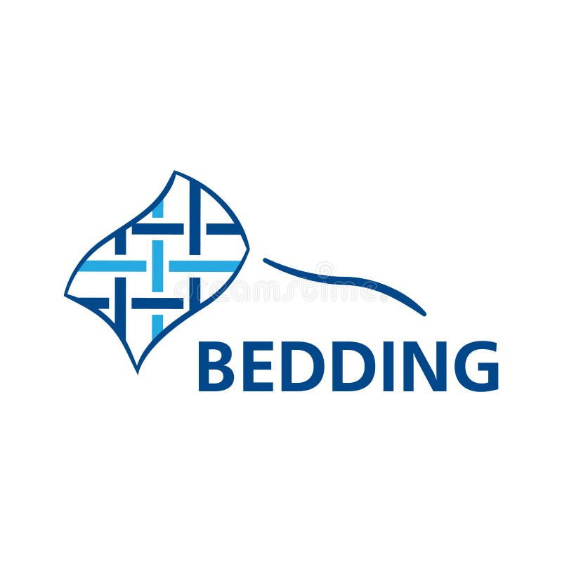 Linen Logo. Outline Style Illustration of a Linen Flower. Stock Vector ...