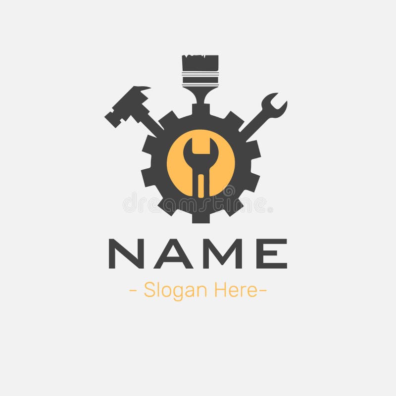 Vector Logo of a Building Materials Repair Remont Store Stock Vector ...