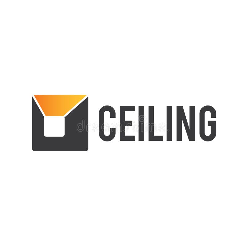 Vector Logo of Ceilings and Stretch Ceilings Stock Illustration ...