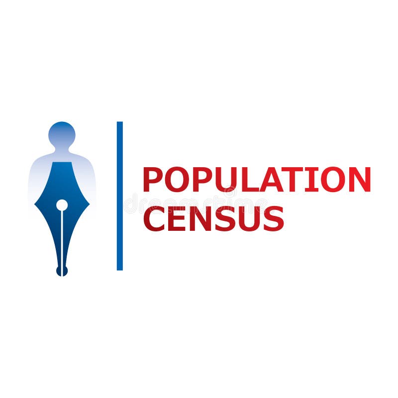 Vector Logo for Census, Population Count and Demographic Statistics ...