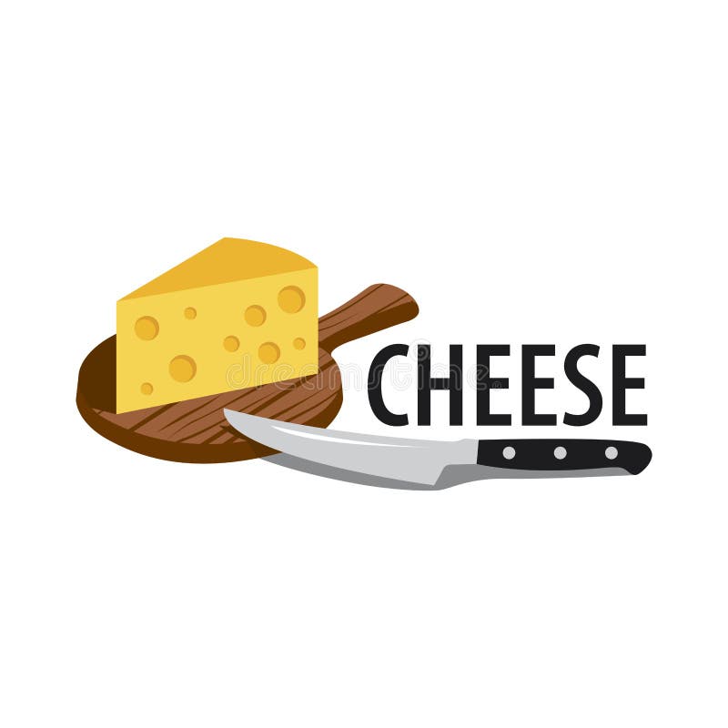 Vector Logo of the Cheese Production Company Stock Illustration ...