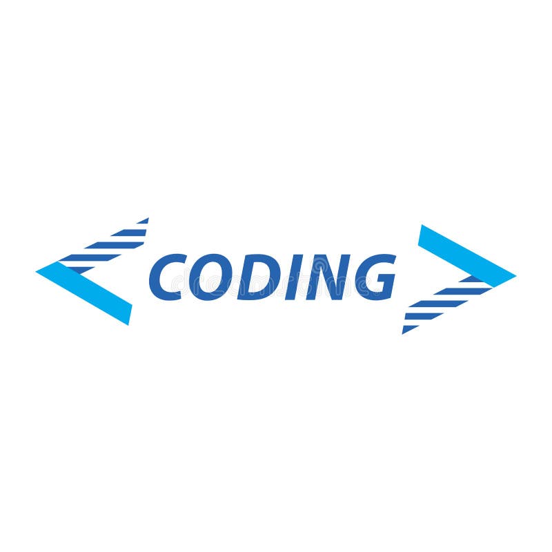 Vector Logo of Coding and it Companies Stock Illustration ...
