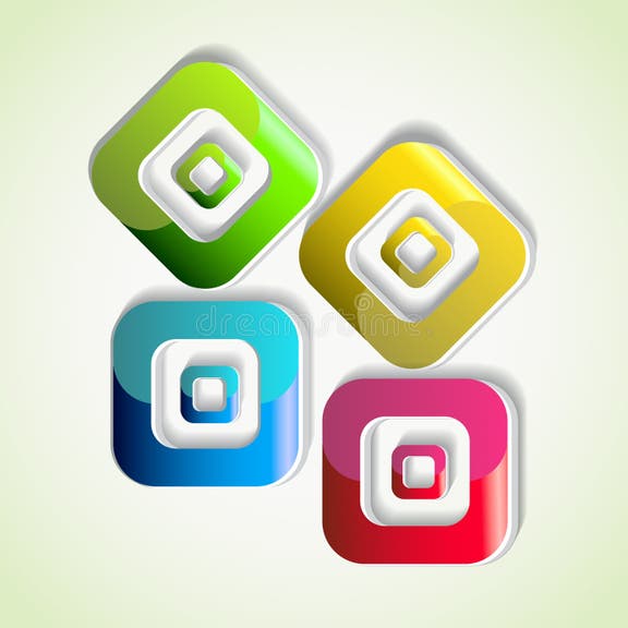 Vector logo stock vector. Illustration of rectangles - 41232330